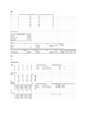 Fratar Model - Estimation of trip volumes (𝑉"# ) that interchange ...