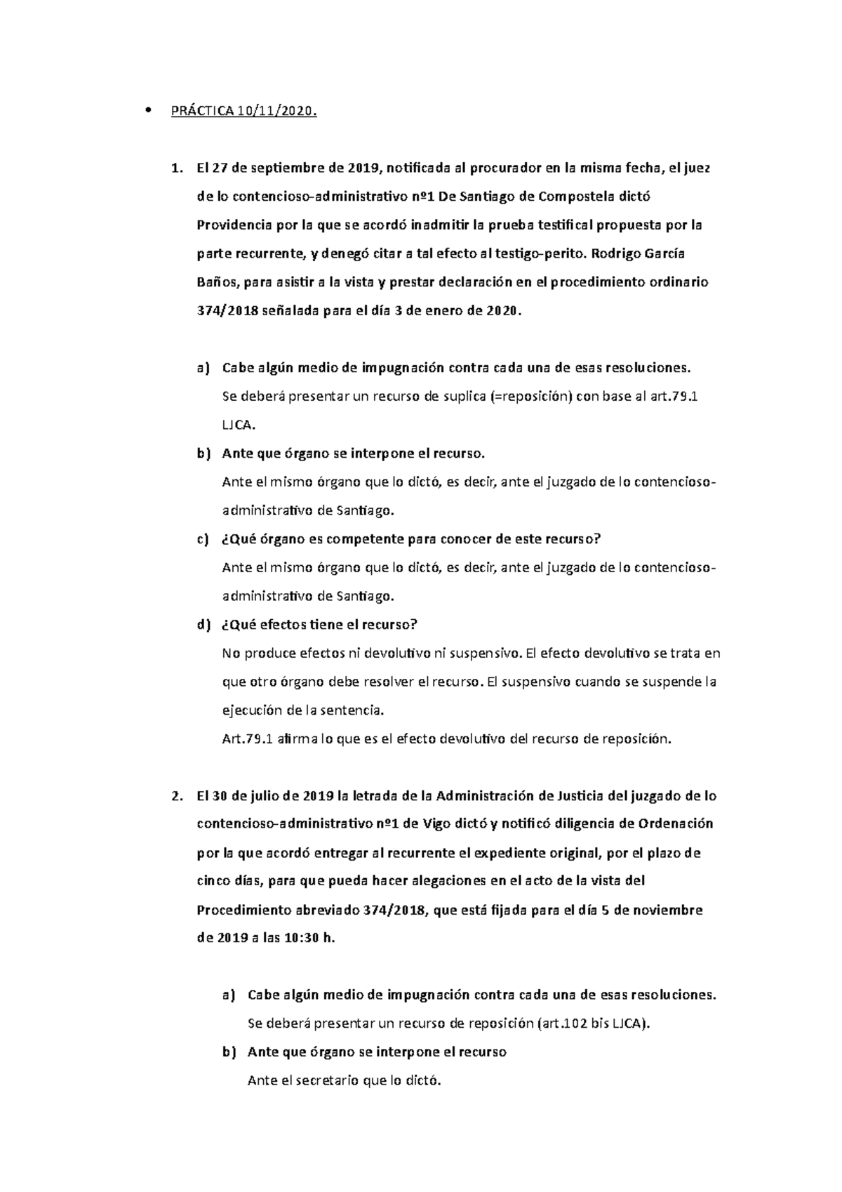 Práctica 7 - con Mauricio - PRÁCTICA 10/11/2020. El 27 de septiembre de ...