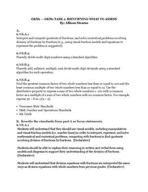 ONM1 TASK 2 Analyzing Students’ Individual Differences - ONM1 TASK 2 ...