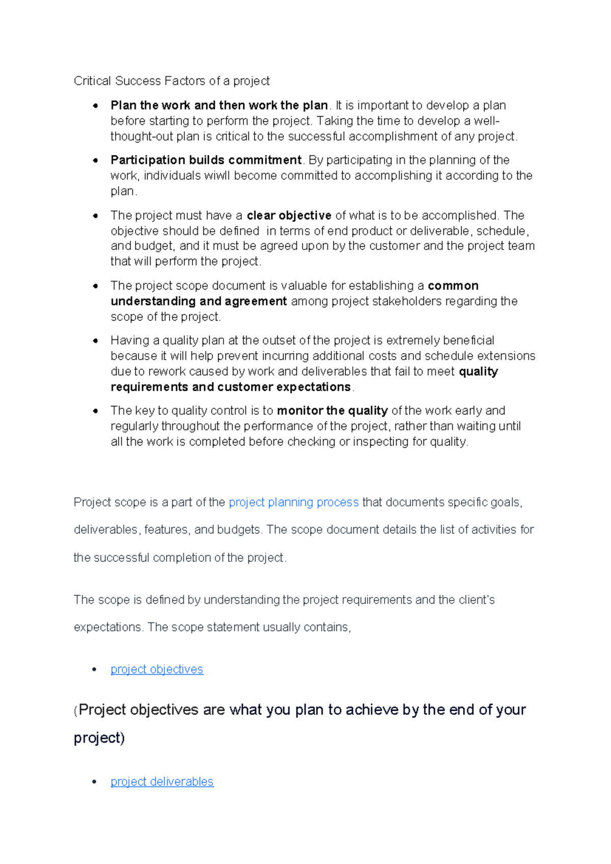 ITPM Chapter 4 - information communication technology: Application Development - Critical ...
