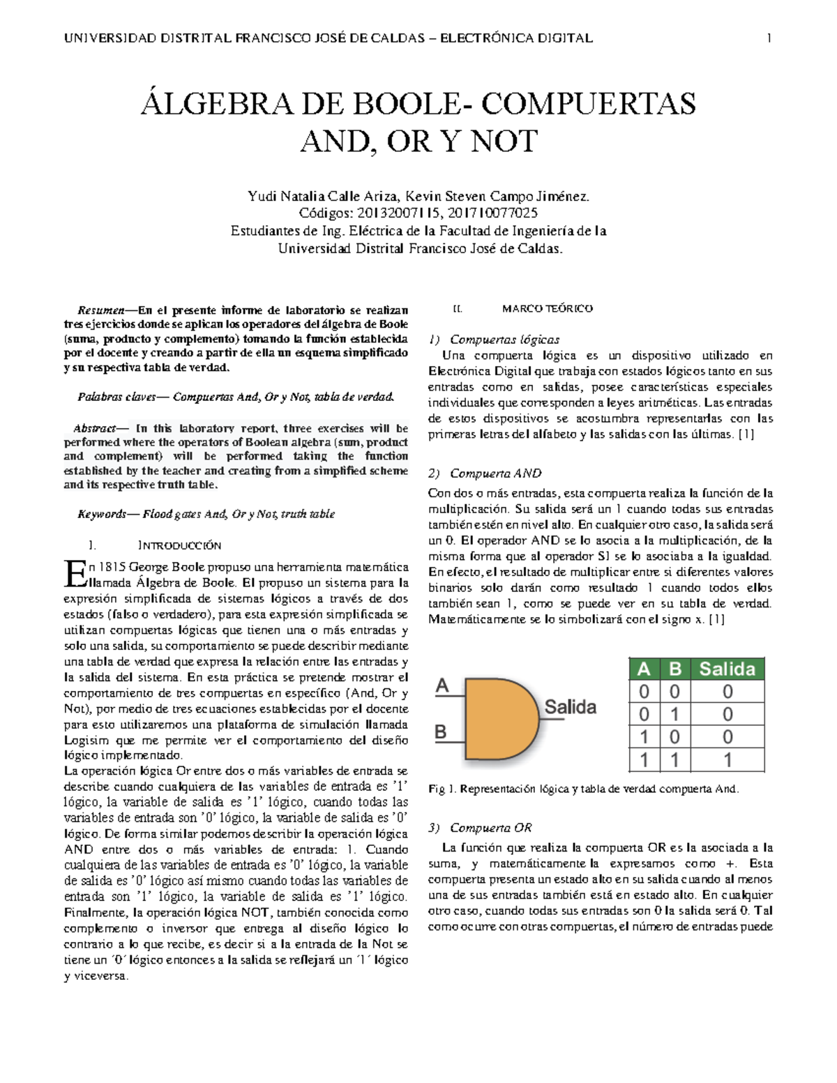 Laboratorio 1 Electrónica F - Warning: TT: undefined function: 32 Resumen—En el presente informe ...
