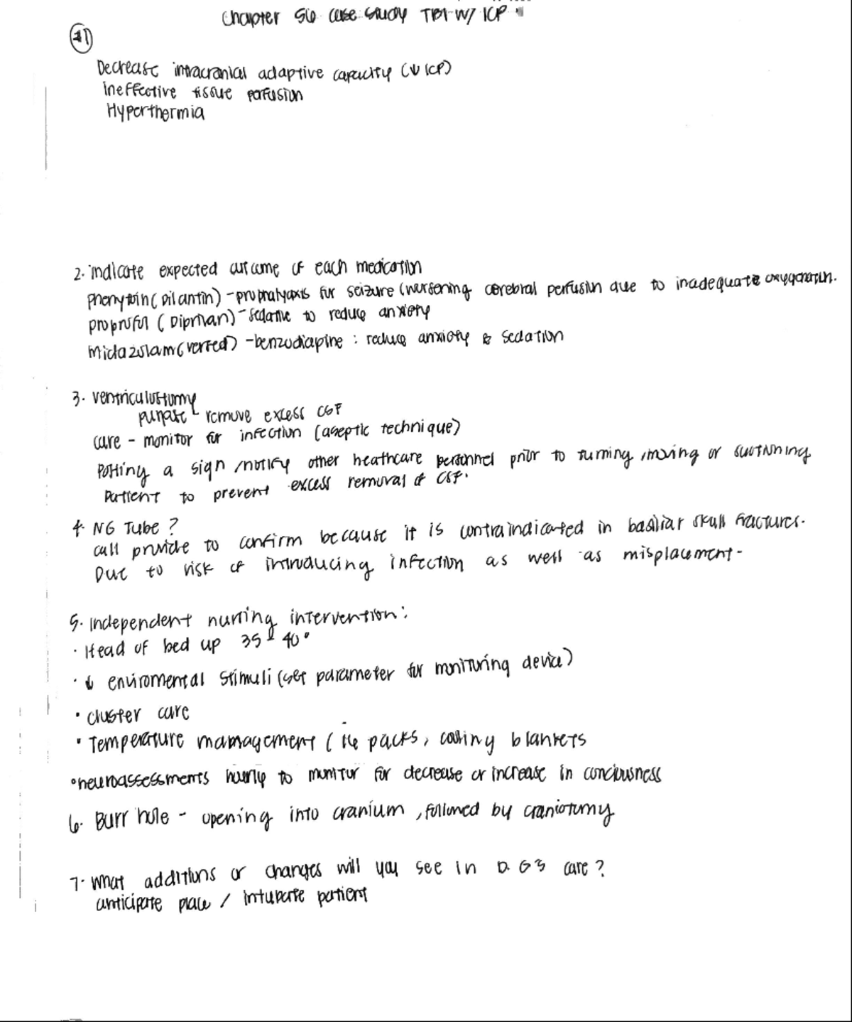 Chapter 56 case study - NURS - 117 - Studocu