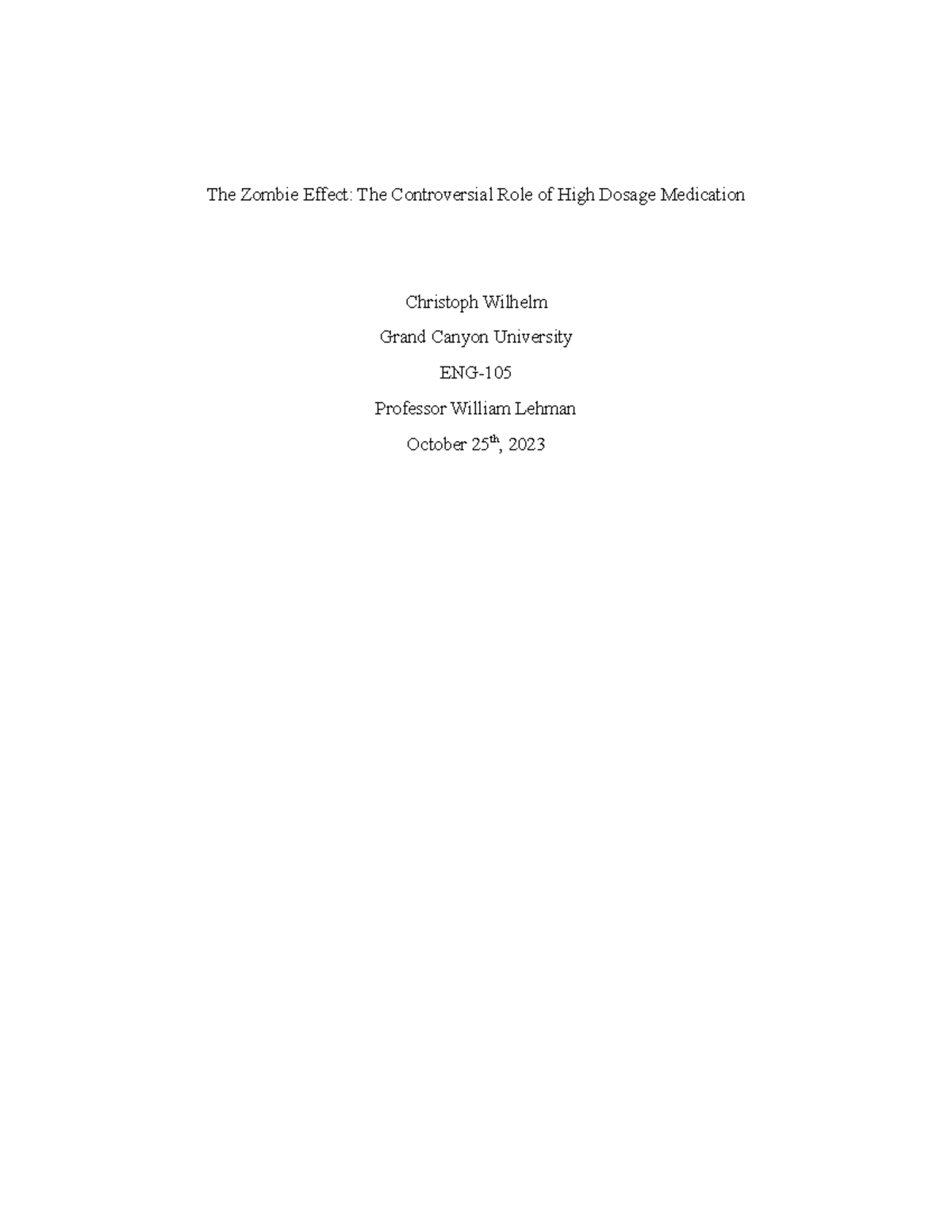 The Zombie Effect - It is characterized by symptoms such as inattention ...