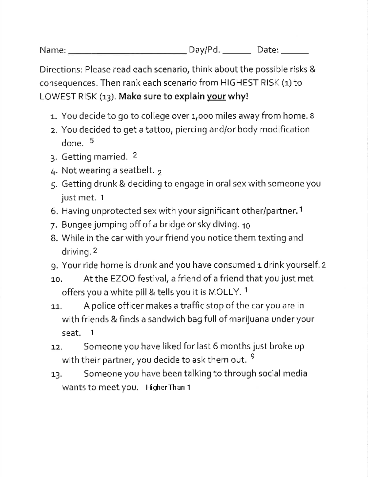 Bakers Dozen 2019 - Do well - Studocu