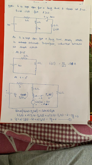 Nt assignment - Norton circuits - Q1. Use superposition to compute the current ix ix 15 7l T 502 ...
