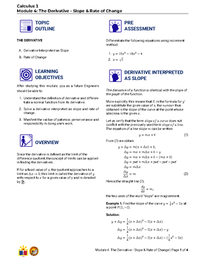 Calculus 1- Handwritten Notes PART 3 - Calculus 1 - Studocu