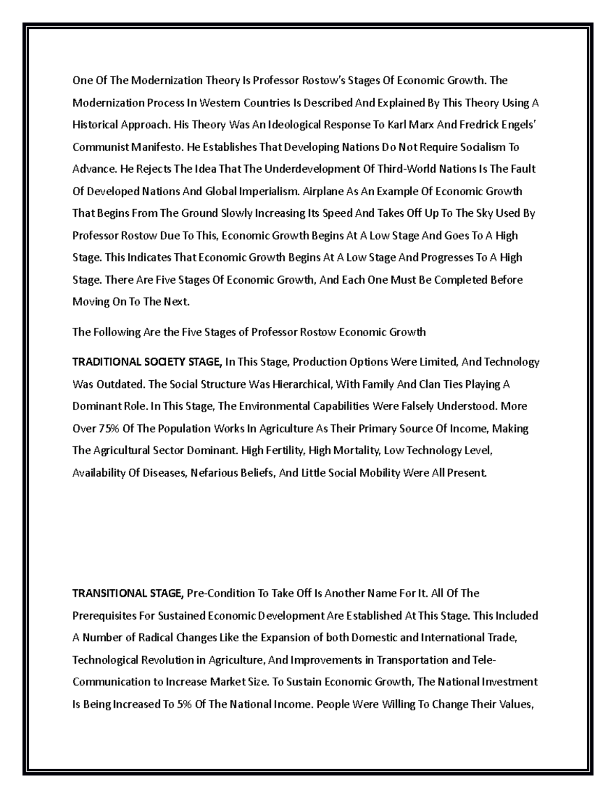 DS Group Assingment - assignement - One Of The Modernization Theory Is ...