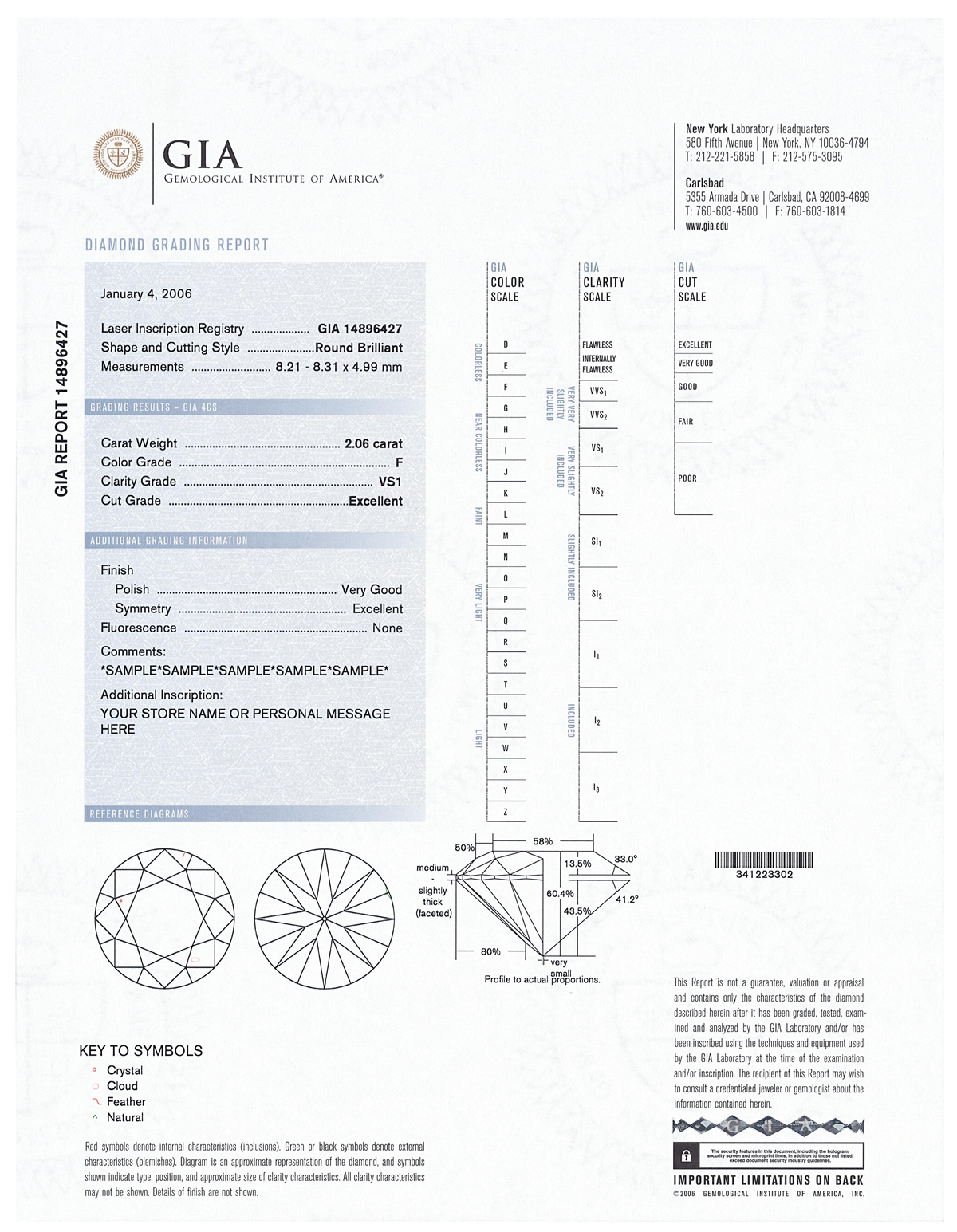 GIA Diamond Grading Report - EOSC 118 - Studocu