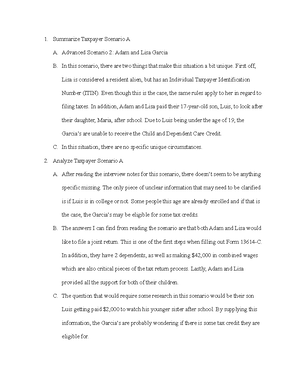 ACC 350 Aswsignment 4-3 - 4-3 Assignment: Unique Circumstances Tim ...
