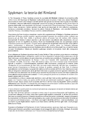 Spykman e la nascita del realismo - Nicholas J. Spykman e la nascita ...