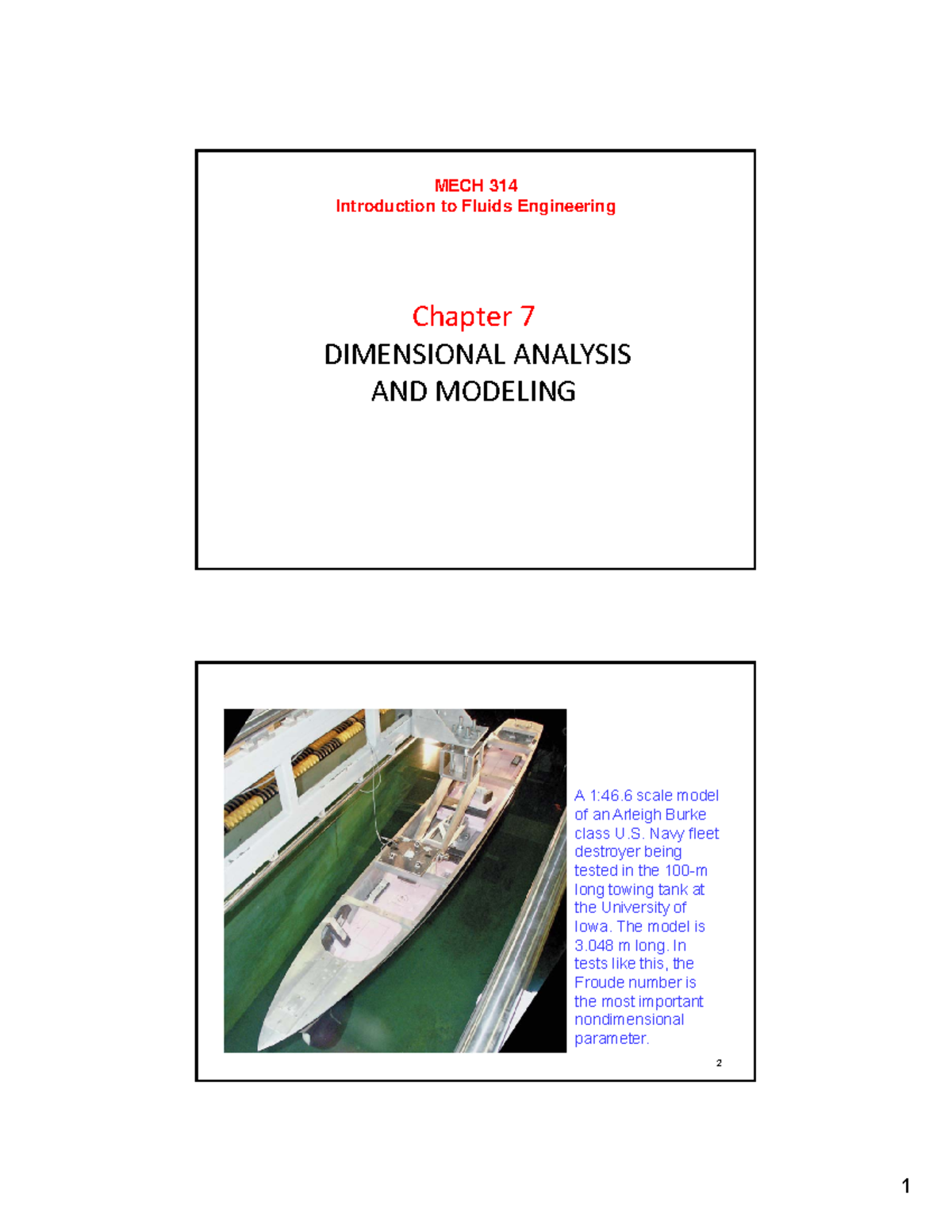 Slides Set 7 - MECH 314 Introduction to Fluids Engineering Chapter ...