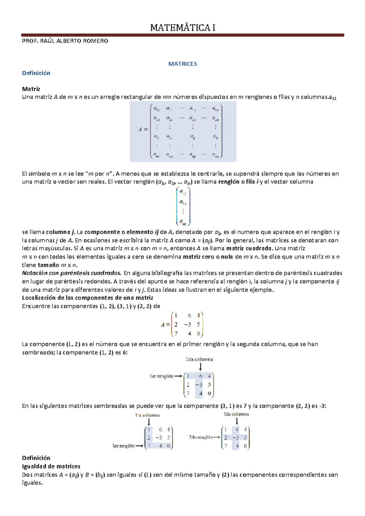 aplicacion de matrices, matriz identidad,matriz ampliada, matriz ...