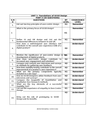 Ui and ux Design - CCS370 - Studocu