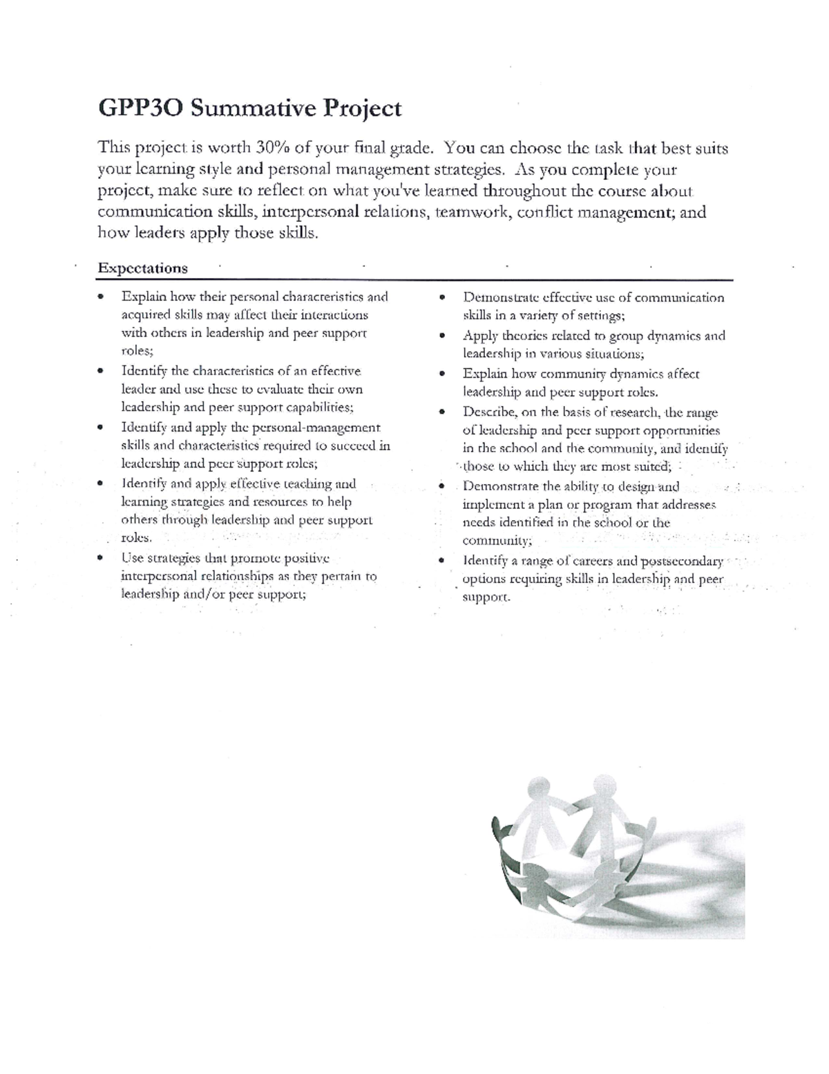 Gpp3o summative 2016 - Studocu