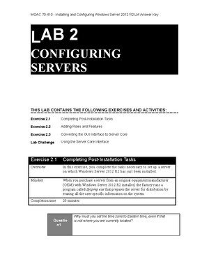 Lab4 - CIT 353 - LAB 4 CONFIGURING FILE AND SHARE ACCESS THIS LAB ...