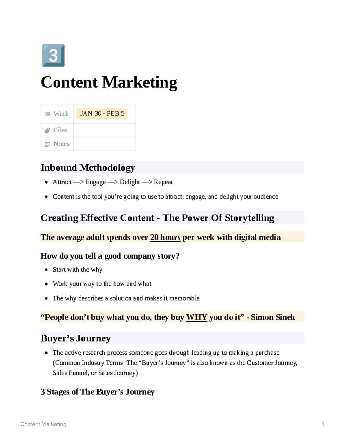 Content Marketing Part 1 - Content Marketing 1 ####### ² Content ...