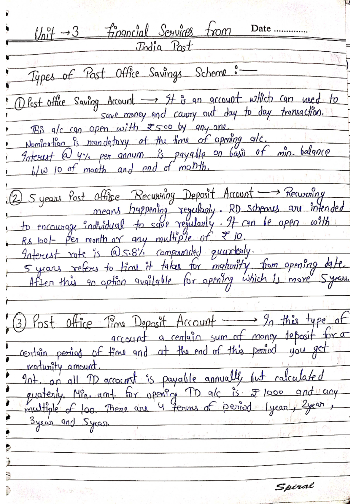 Finance for everyone Unit 3 - Financial literacy - Studocu