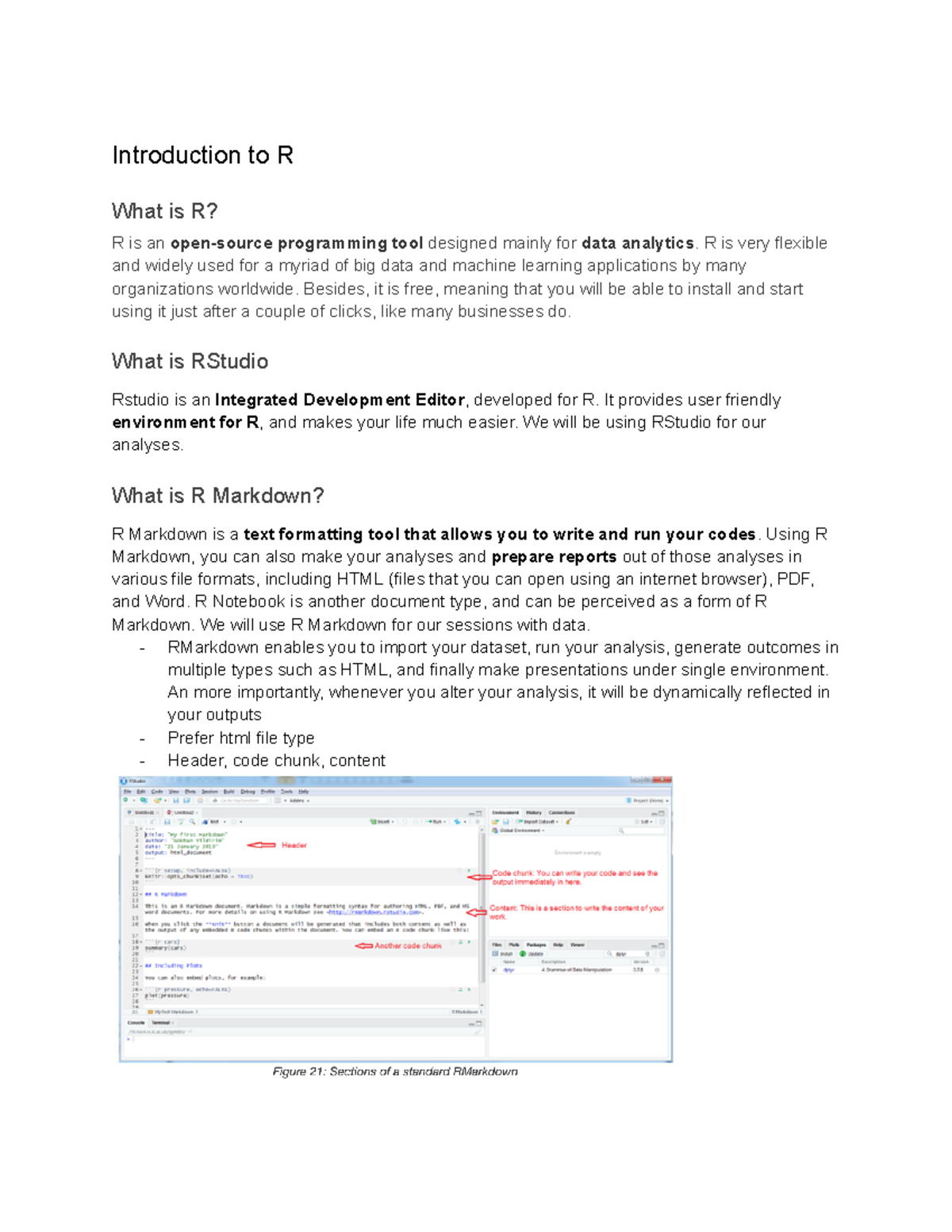 MCS3500 R Code - Weeks 1-3 Lecture Notes - Introduction to R What is R ...