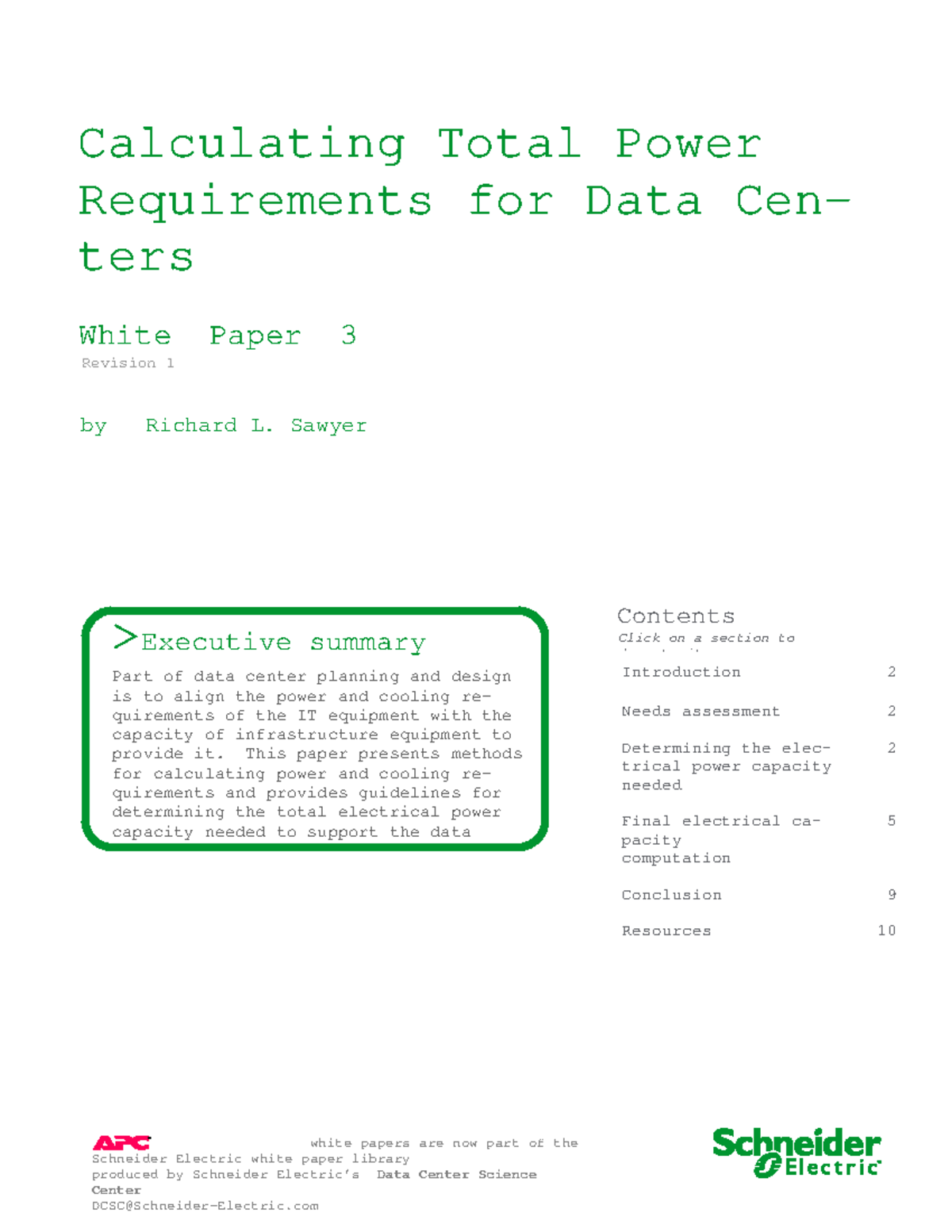 Calculating total power requirements for data centers - Calculating ...