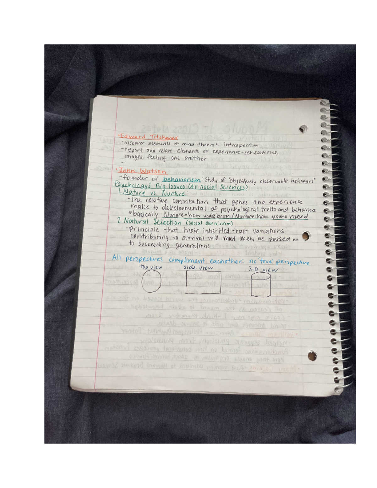 Psych notes - Studocu