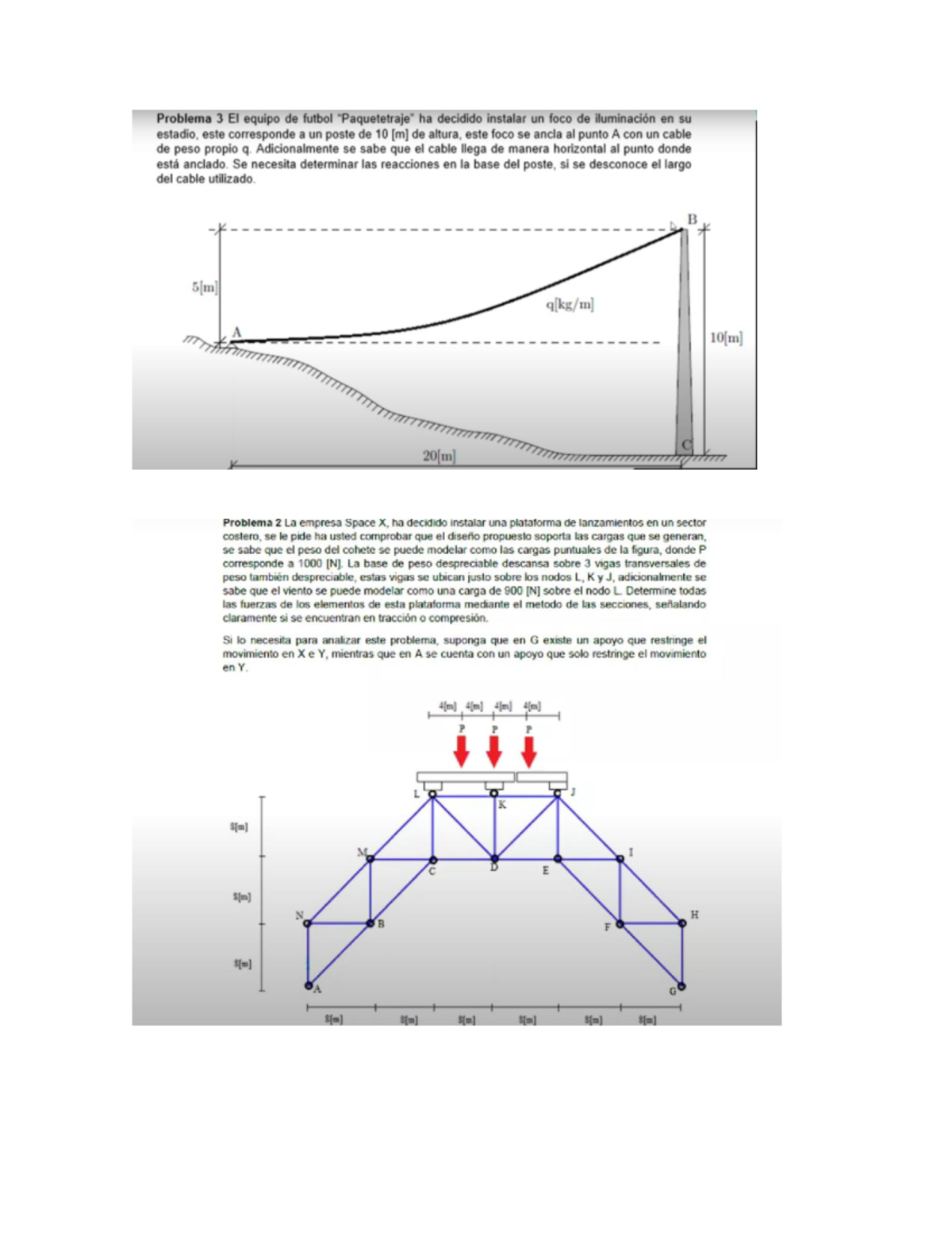 Ewar - ejercicios - Estática de Estructuras - Studocu