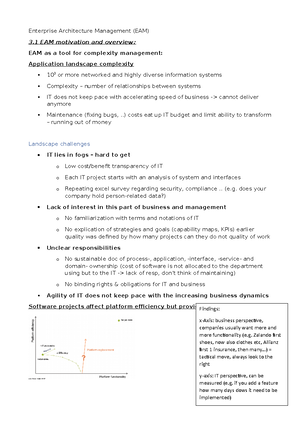 Strategisches IT Management EAM Standards, Frameworks and Tools - 1 4 ...
