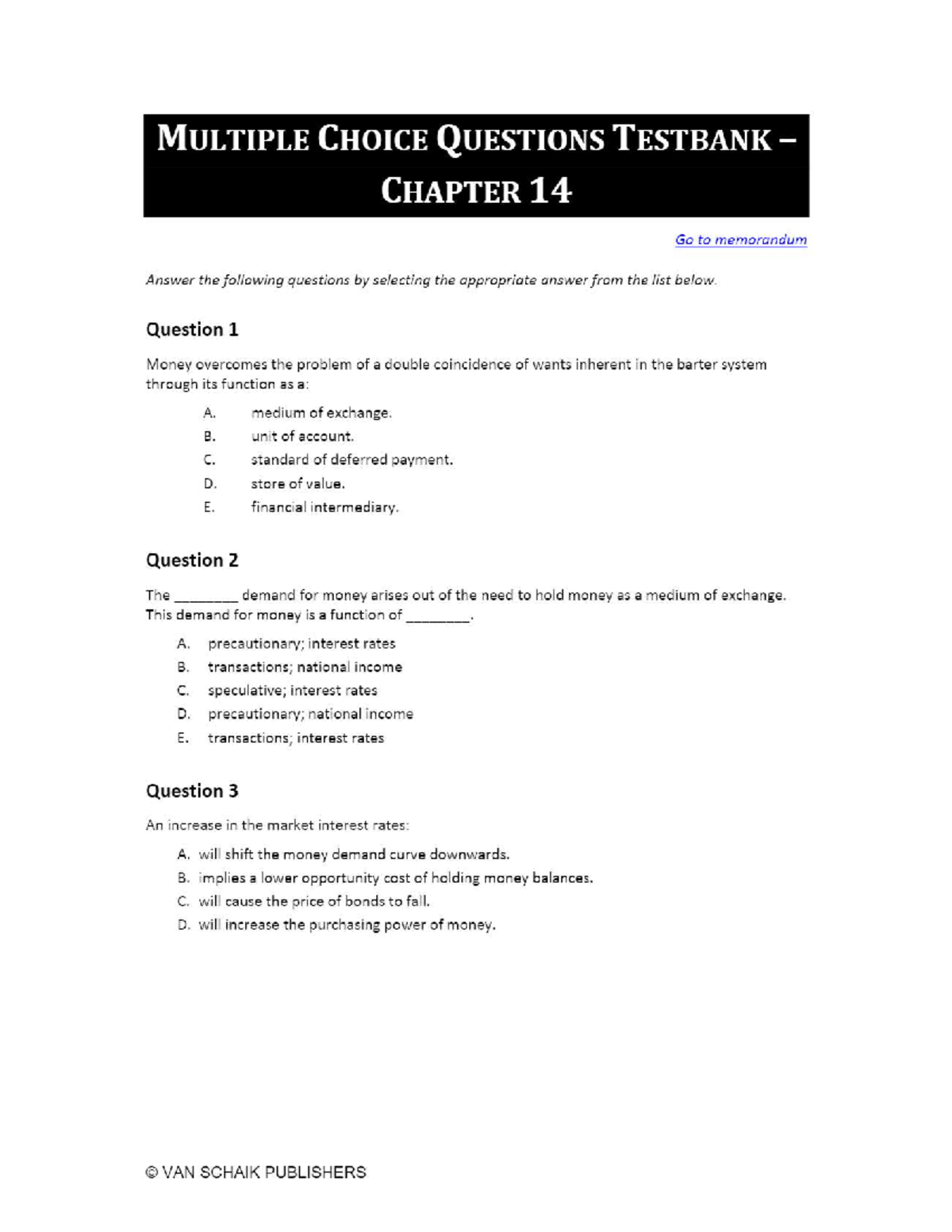 Chapter 14 econ - ECON 122 - Studocu