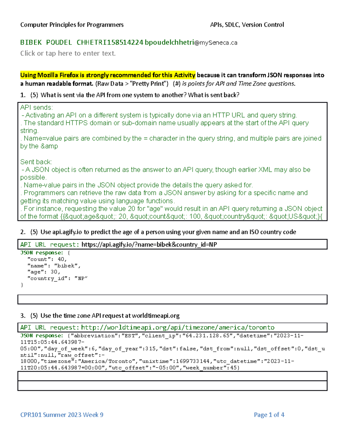 CP4P SDLC Activity Answers (Auto Recovered) - BIBEK POUDEL CHHETRI 158514224 bpoudelchhetri ...