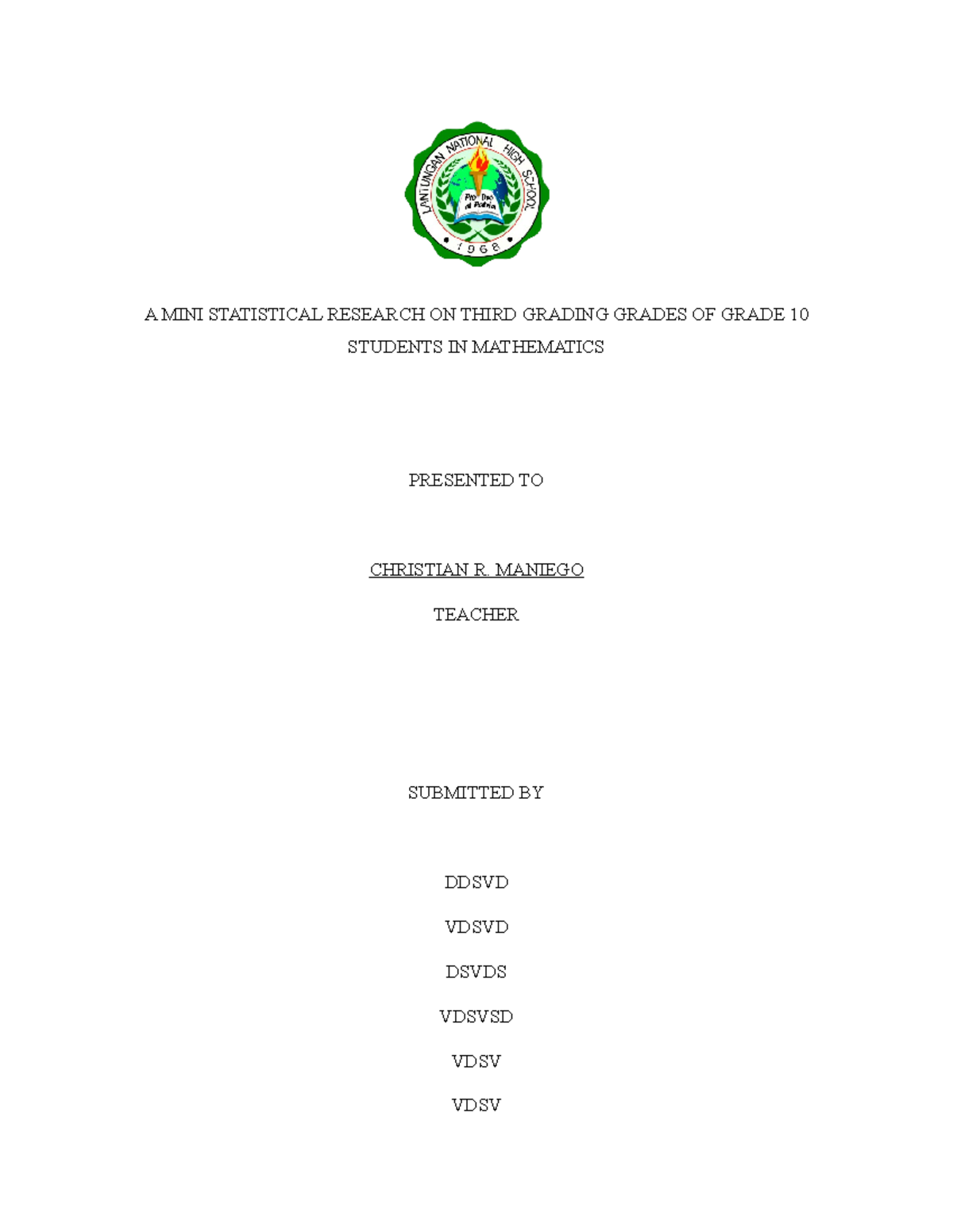 A-Mini-Statistical-Research-on-Third-Grading-Grades-of-Grade-10 ...