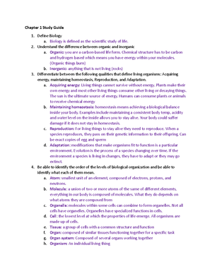 Chapter 4 Part 2 Study Guide - Chapter 4 Part 2 Study Guide Understand ...