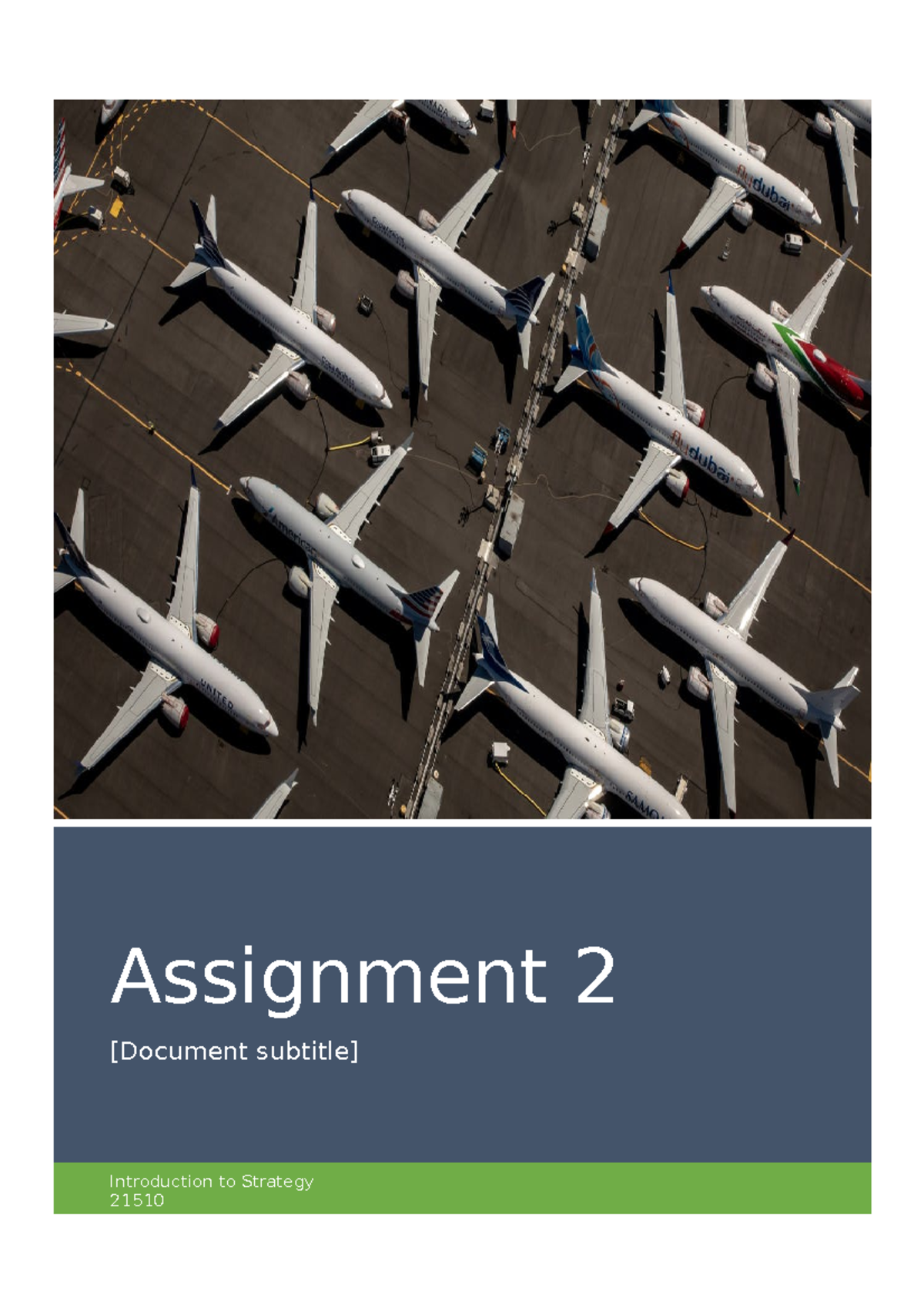 Individual Report Assignment 2 - Assignment 2 [Document subtitle ...