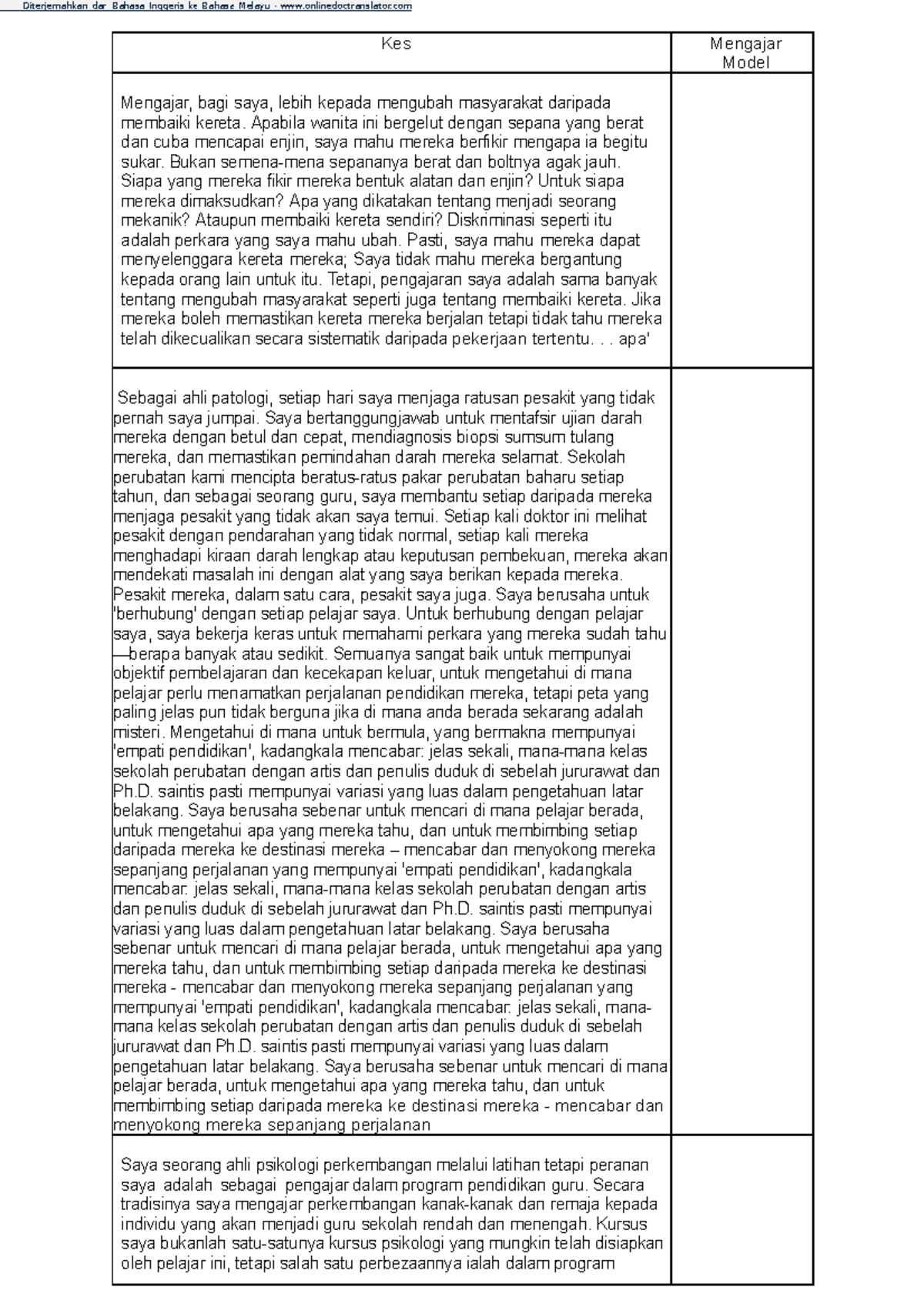 Kes - BM - activities - Diterjemahkan dari Bahasa Inggeris ke Bahasa ...