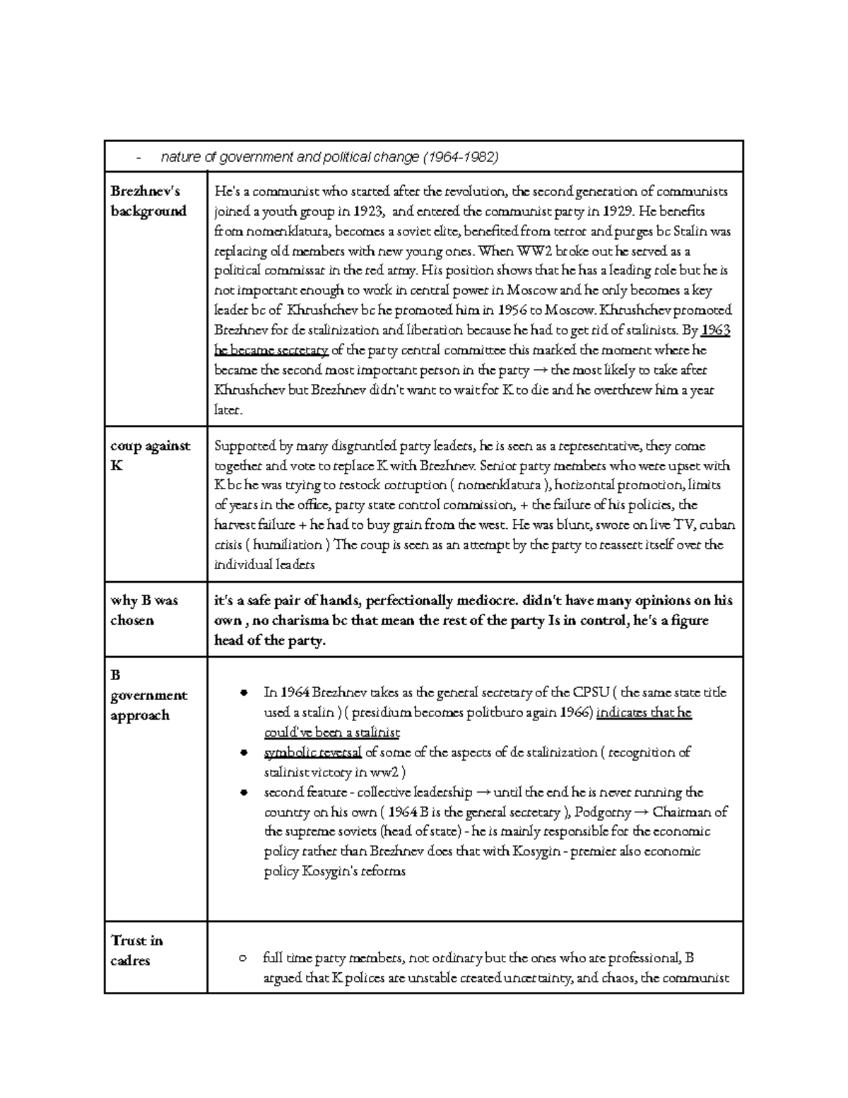 Dokument bez tytułu - Notes form class - nature of government and ...