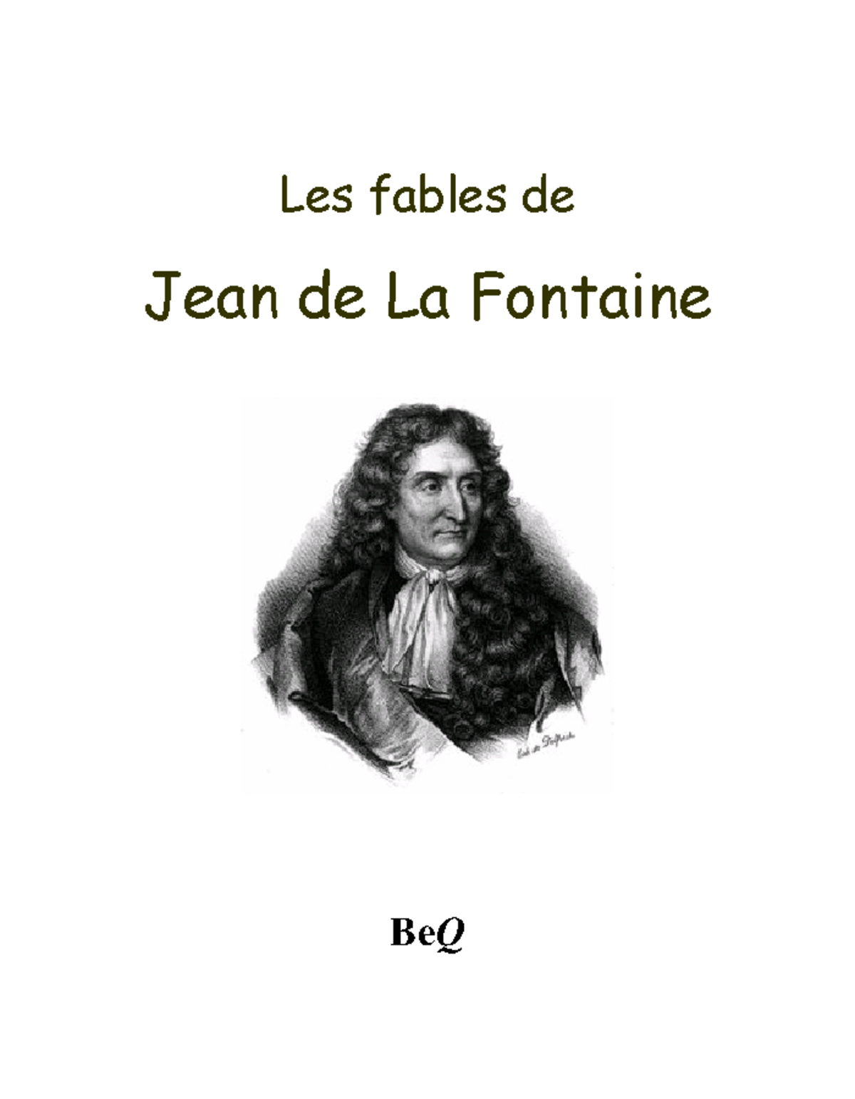 Lafontaine-fables-1 - C des fables - Les fables de Jean de La Fontaine ...