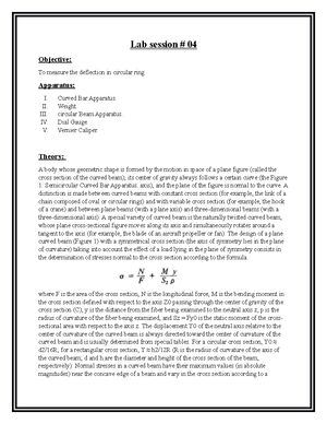 E 5 - JKKKL - LAB SESSION 5 EXPERIMENT NO 5 5 Objective To demonstrate ...