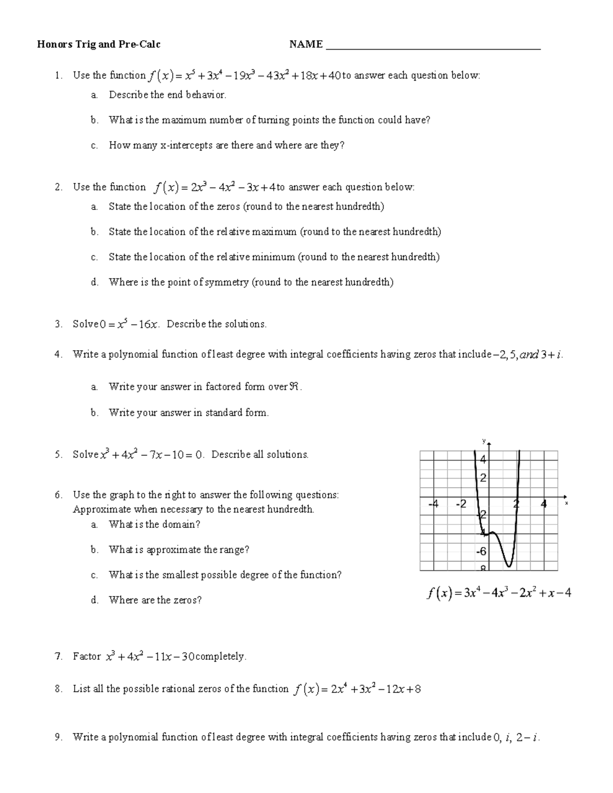 Day 5 polynomials - All math related documents to provide practice ...