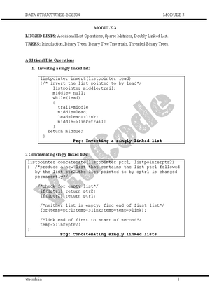 Lab 12 - Lab 12 - BCSL305 Data Structure Laboratory PROGRAM: 12 Design and develop a program in ...