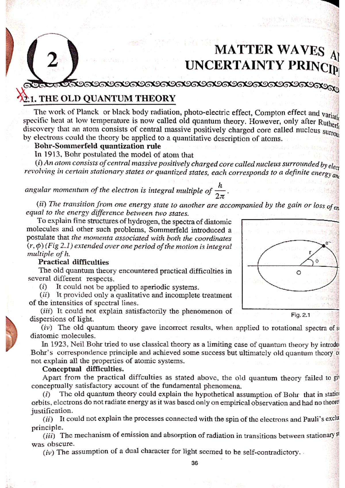 Matter wave and uncertainty principle - B. Tech - Studocu