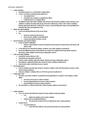 Rads 342 Exam 1 - Lecture notes 1 - Rads 342 Exam 1 Readings Fauber 209 ...