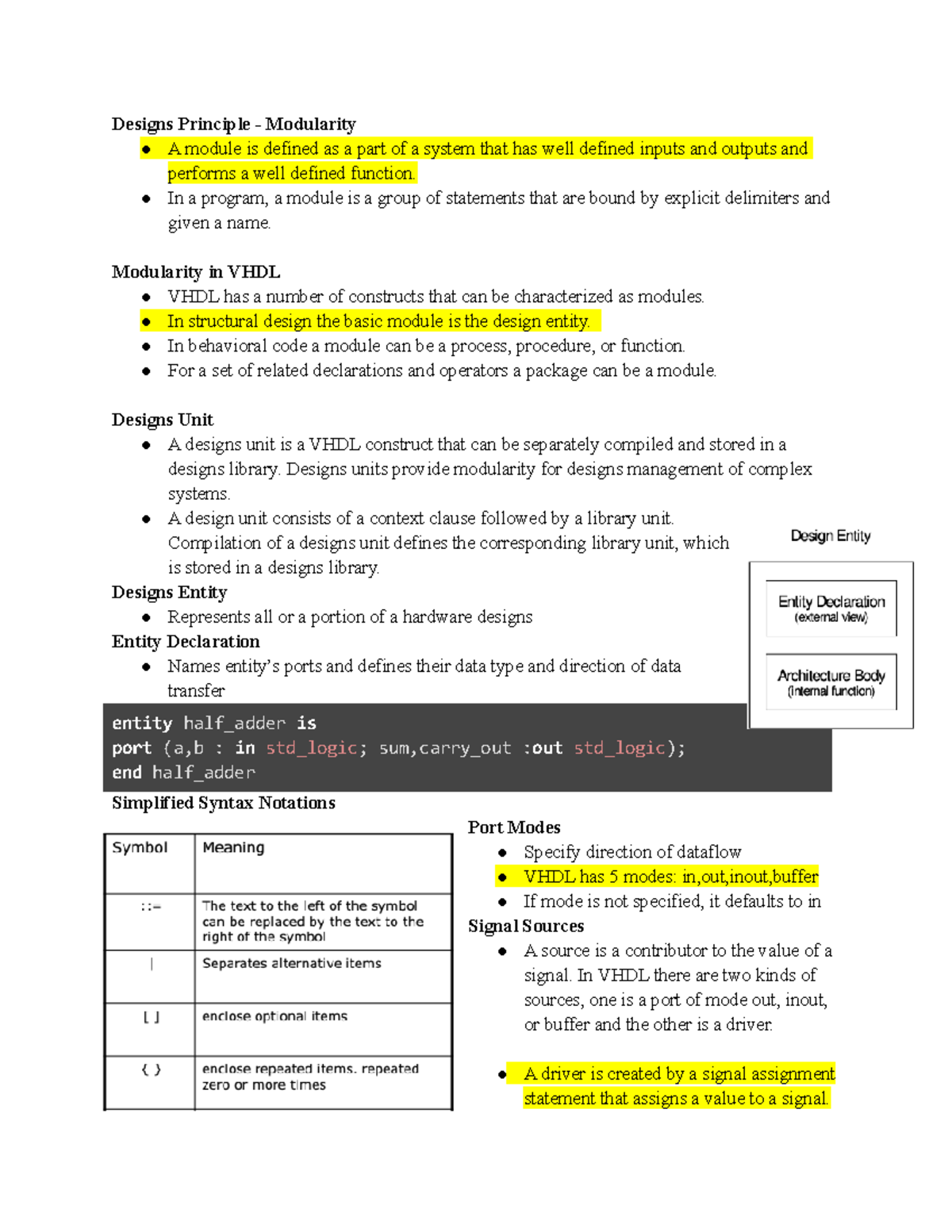 Chapter 2 - Designs Principle - Modularity A module is defined as a ...