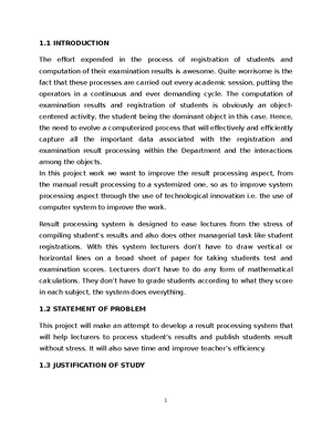 SIWES REPORT COMPUTER SCIENCE - A TECHNICAL REPORT ON COMPLETION OF STUDENT INDUSTRIAL WORK ...