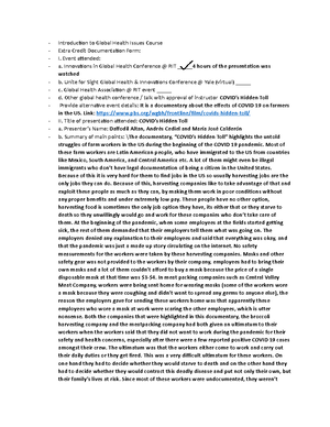 Bending the Arc Discussion Questions - “Bending the Arc” Post-Viewing Discussion Questions After ...