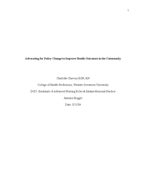 Charlotte Chavous 011657086 DO24 Reflection Paper-original ...