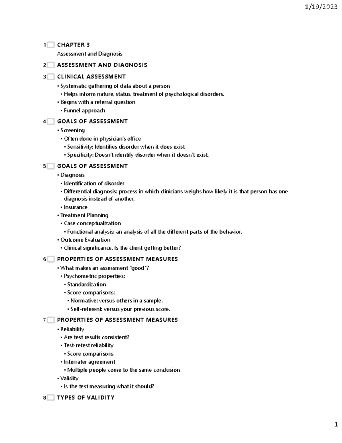 Assessment and Diagnosis - CHAPTER 3 Assessment and Diagnosis ...
