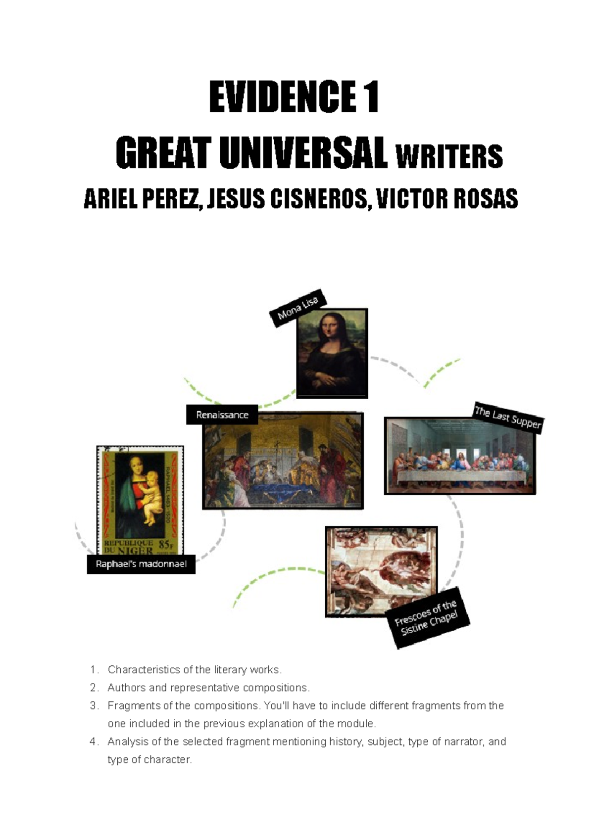 Evidence 1 Universal Writers - Great Universal Writers - TecMilenio ...