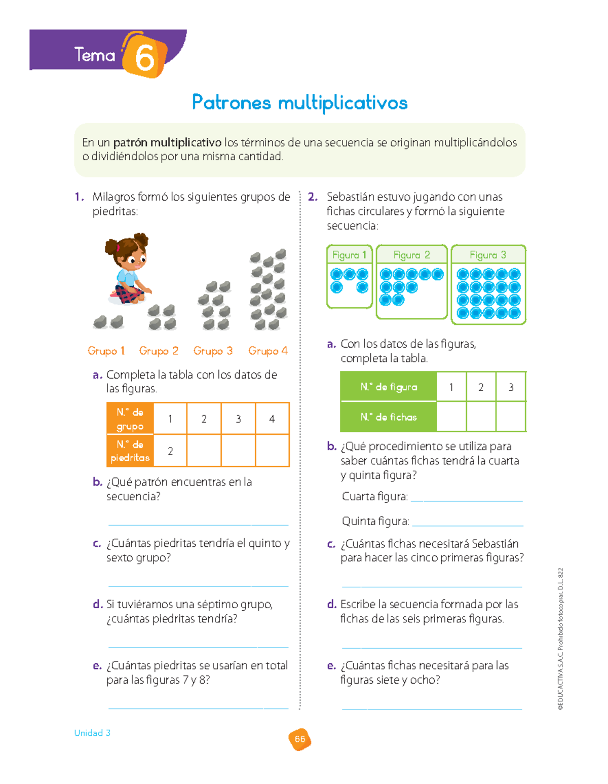 Pztrones - FFGGF - 66 ©EDUCACTIVA S.A. Prohibido fotocopiar. D. 822 ...