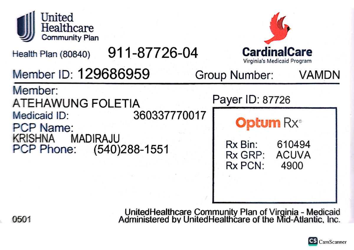 Cam Scanner 08-22-2024 11.18 - United Healthcare Community Plan Health ...