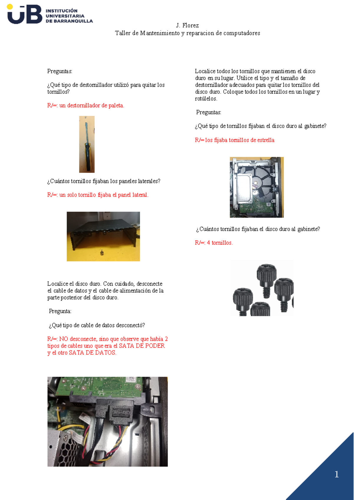 Plantilla IUB (1) Jason Florez - 1 J. Florez Taller de Mantenimiento y ...