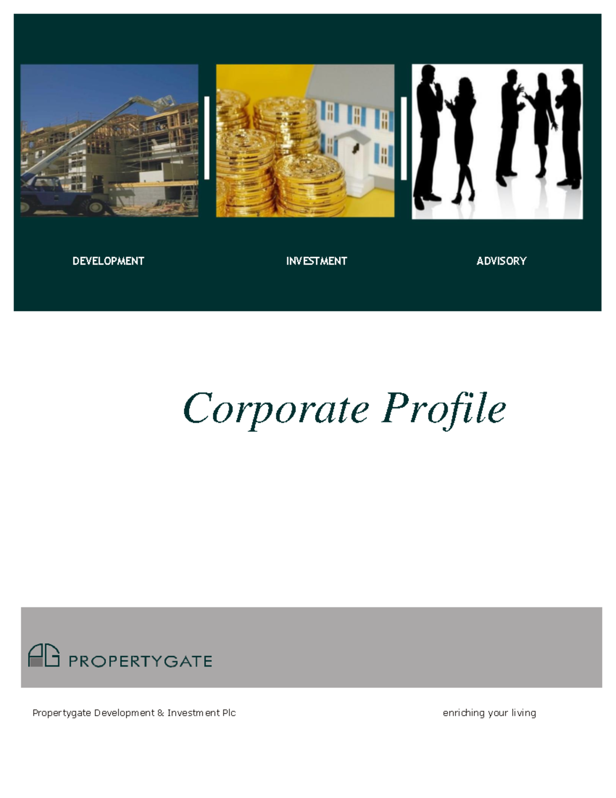 PG Current Profile - DEVELOPMENT INVESTMENT ADVISORY Corporate Profile ...