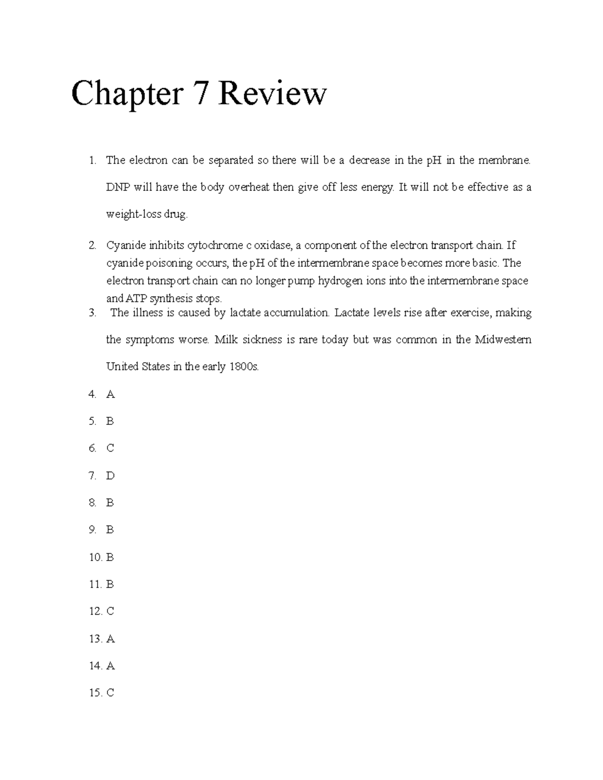 Chapter 7 Questions - Chapter 7 Review The electron can be separated so ...